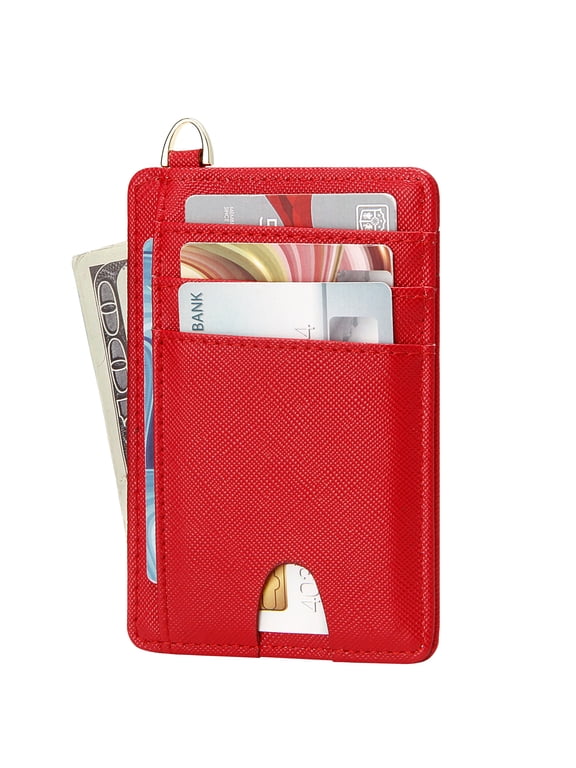 Badiya Credit Card Holder for Women RFID Blocking Slim Wallet Bifold ...
