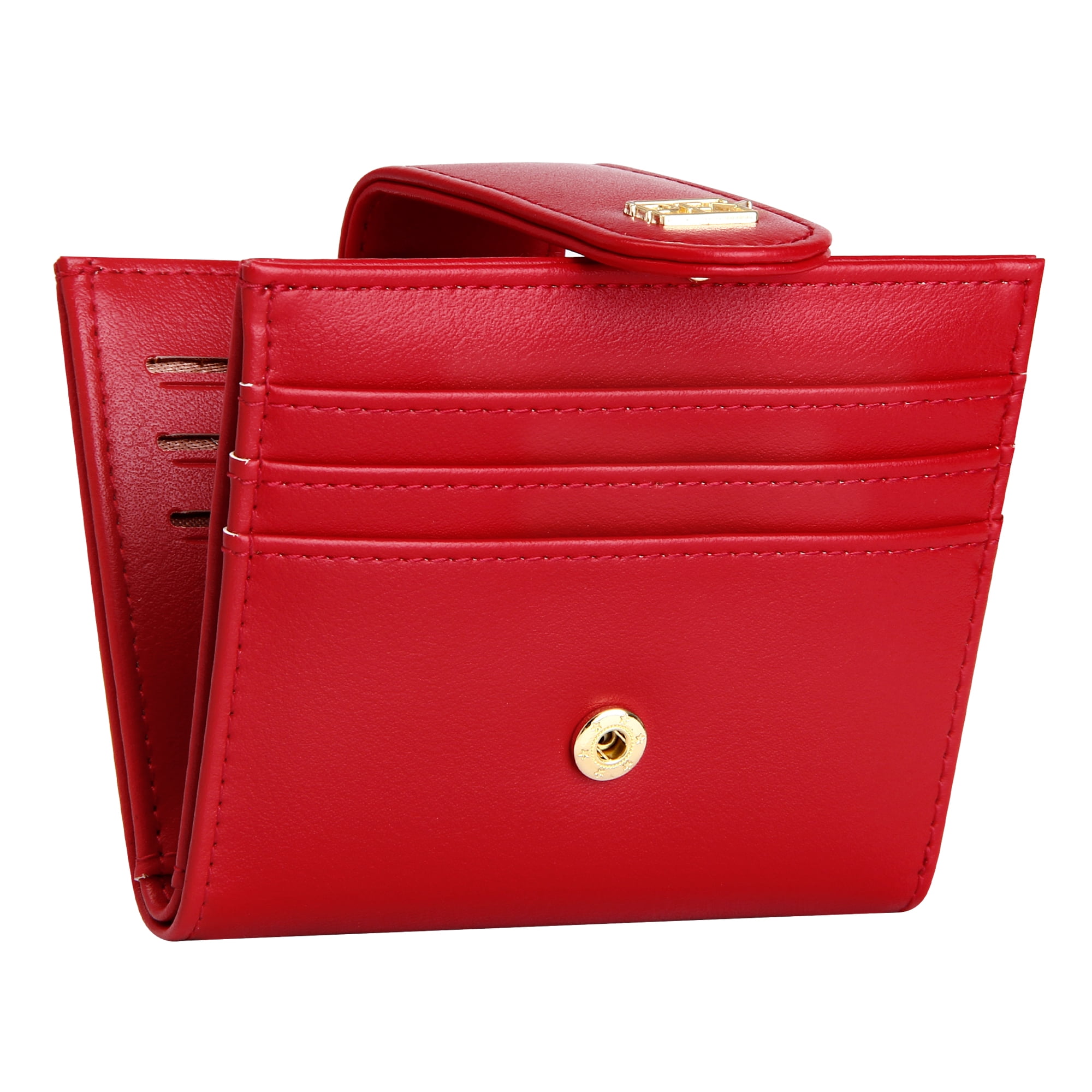 Badiya Women Small Wallets And Women Slim Bifold Credit Card Holder ...