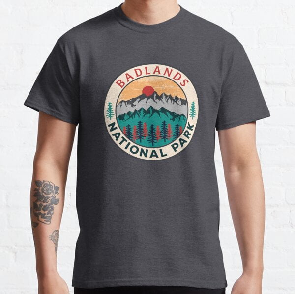 Badlands National Park Classic T-Shirt - Walmart.com