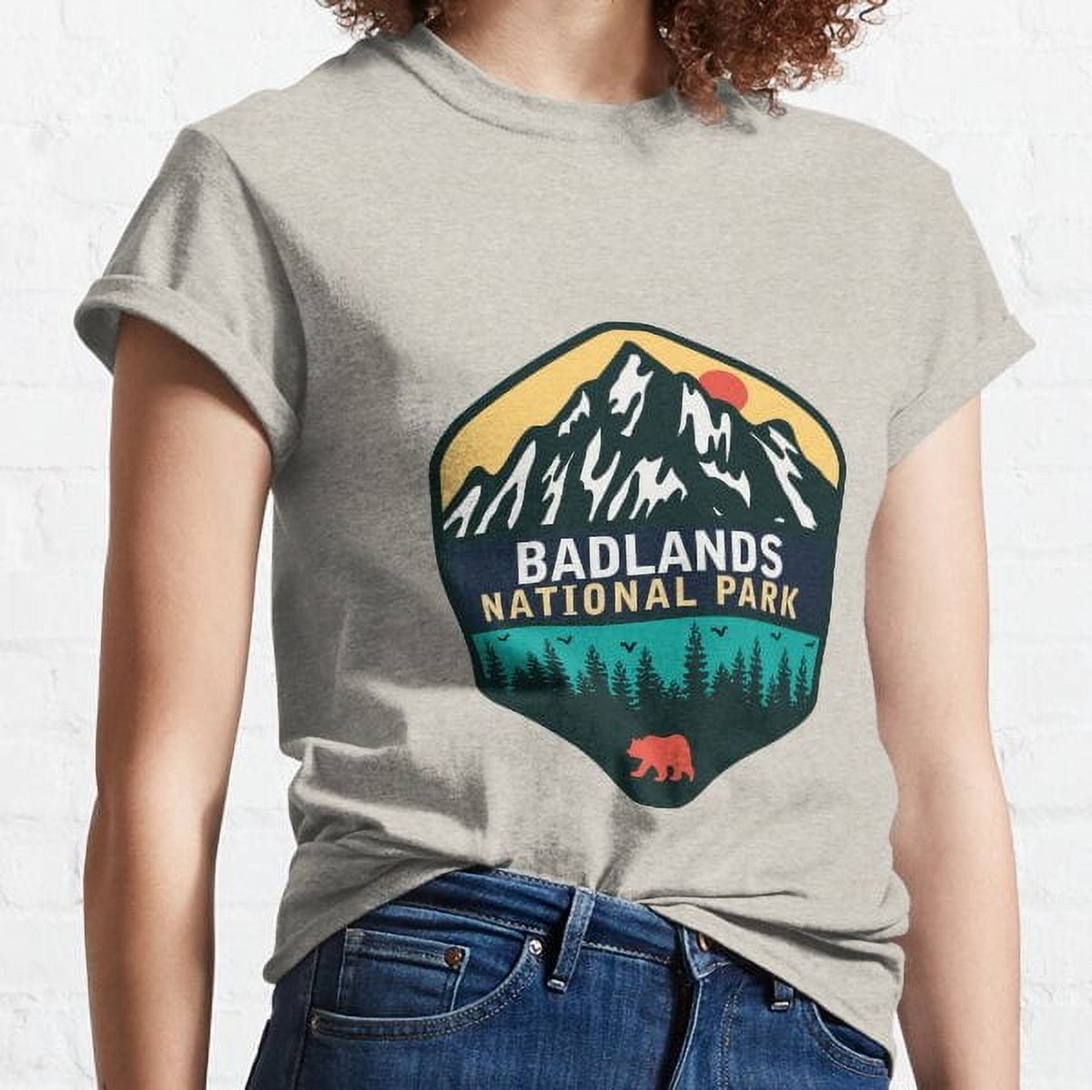 Badlands National Park Classic T-shirt - Walmart.com