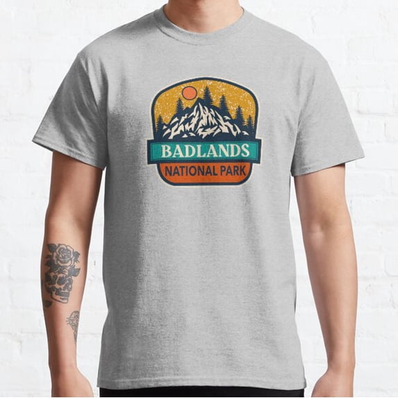 Badlands National Park Classic T-shirt - Walmart.com