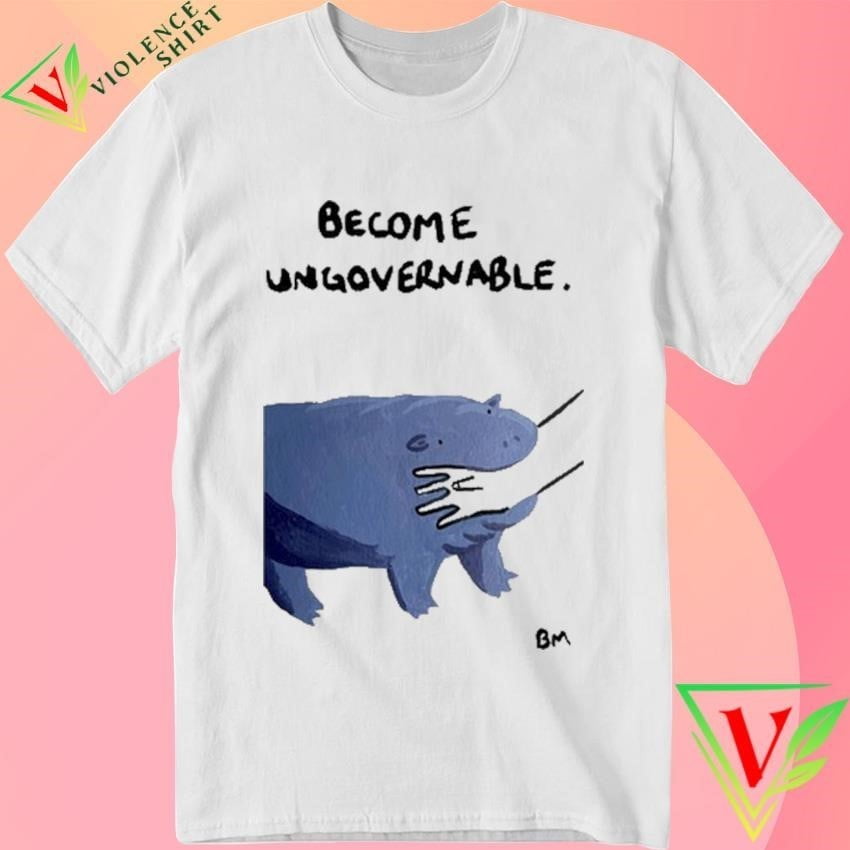 Badly Drawn Bears Become Ungovernable Moo Deng Shirt - Walmart.com
