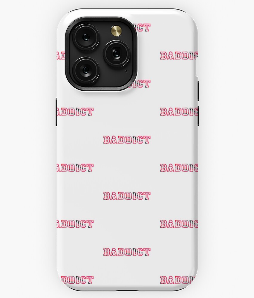 Badminton Addicts Baddict Funny Sport Hobby A8163 Phone Case for iPhone ...