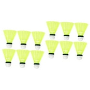 Anself 12pc Outdoor Badminton Shuttlecock Set: Durable Goose Feather ...