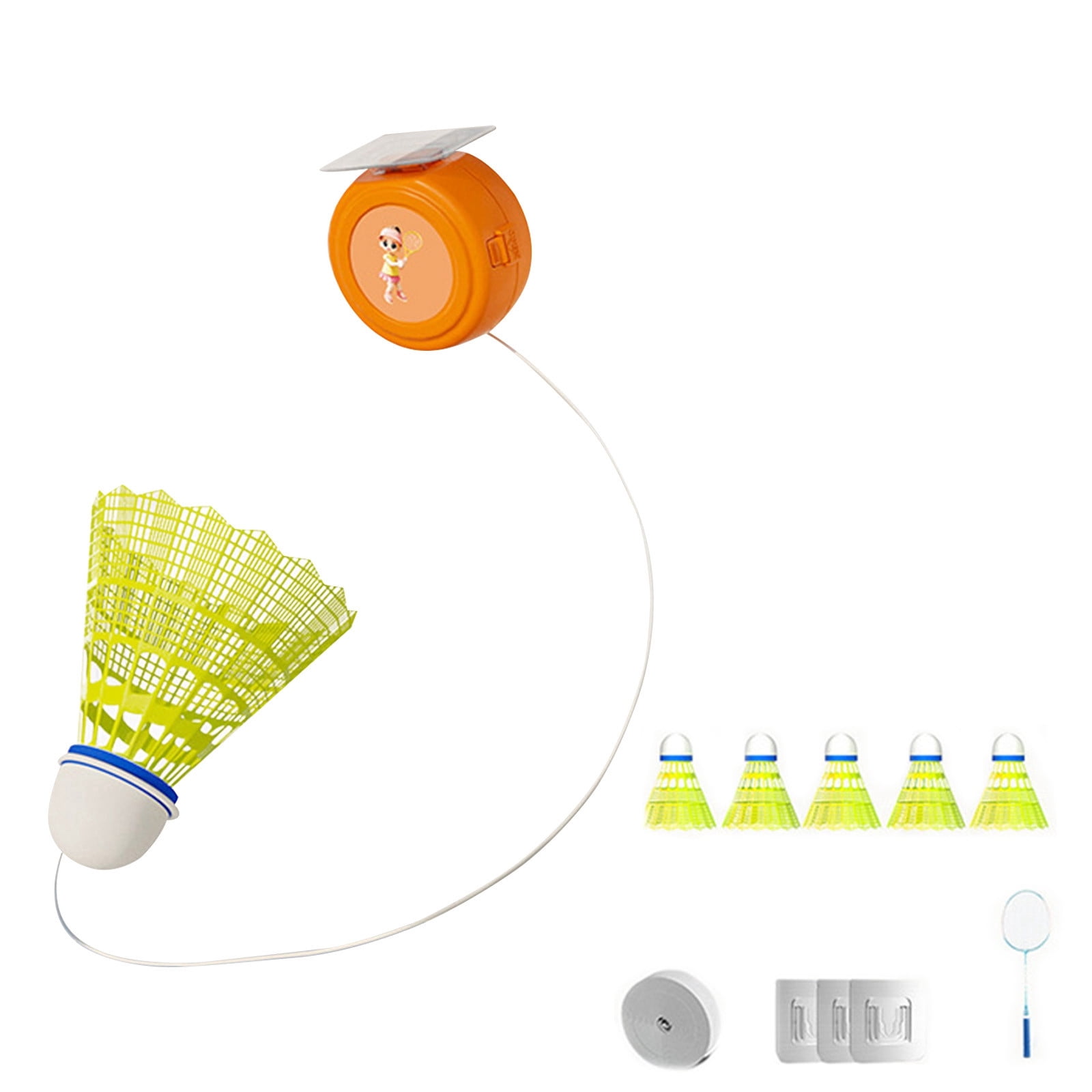 Badminton Individual Trainer Elastic Trainer Indoor And Outdoor ...