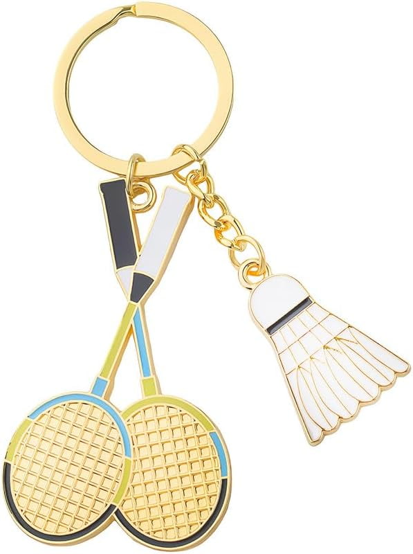 Badminton Keychain for Daughter Son Birthday Gifts for Friend Sports ...