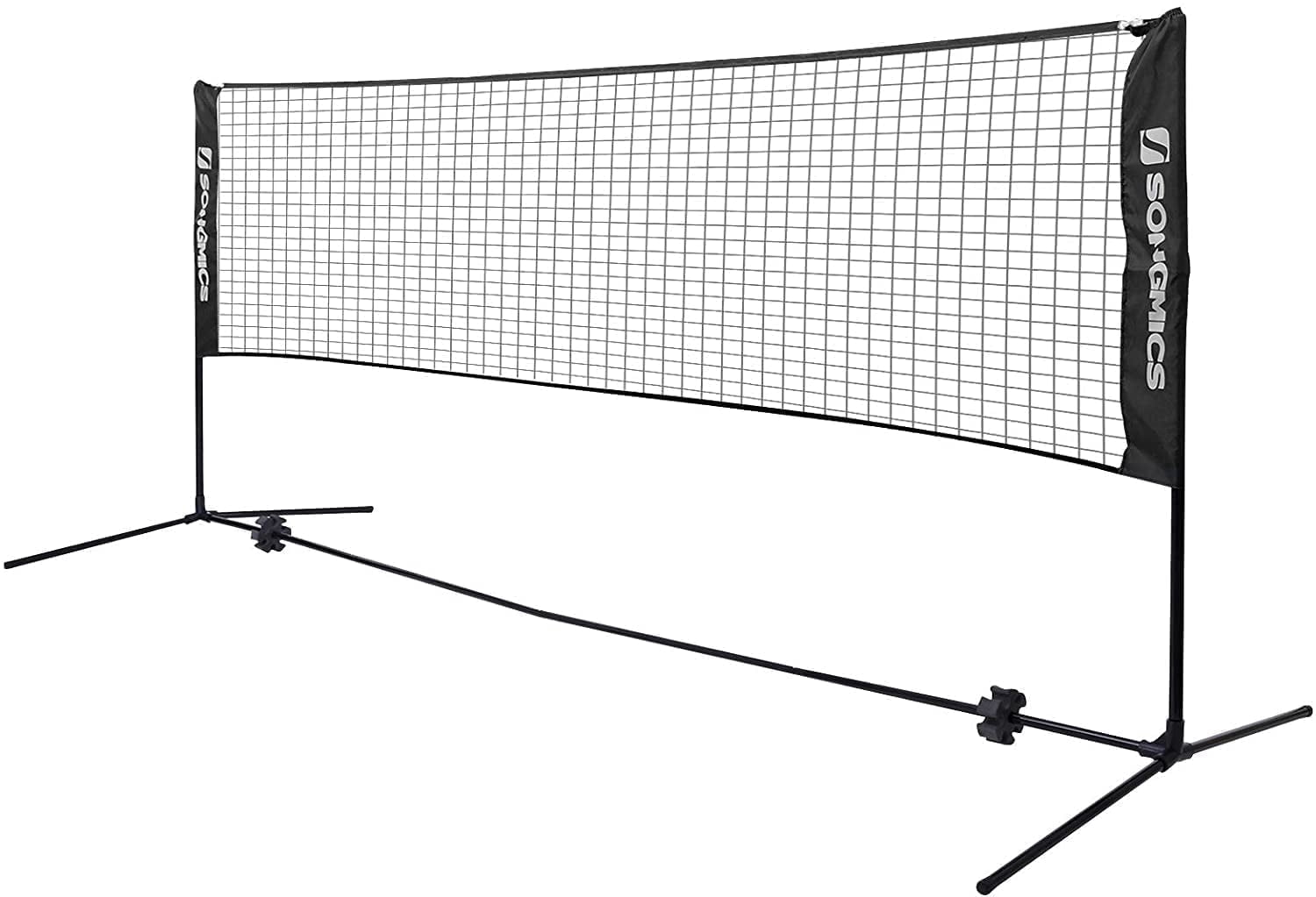 Songmics Badminton Volleyball Net Set 13ft Portable with Adjustable ...