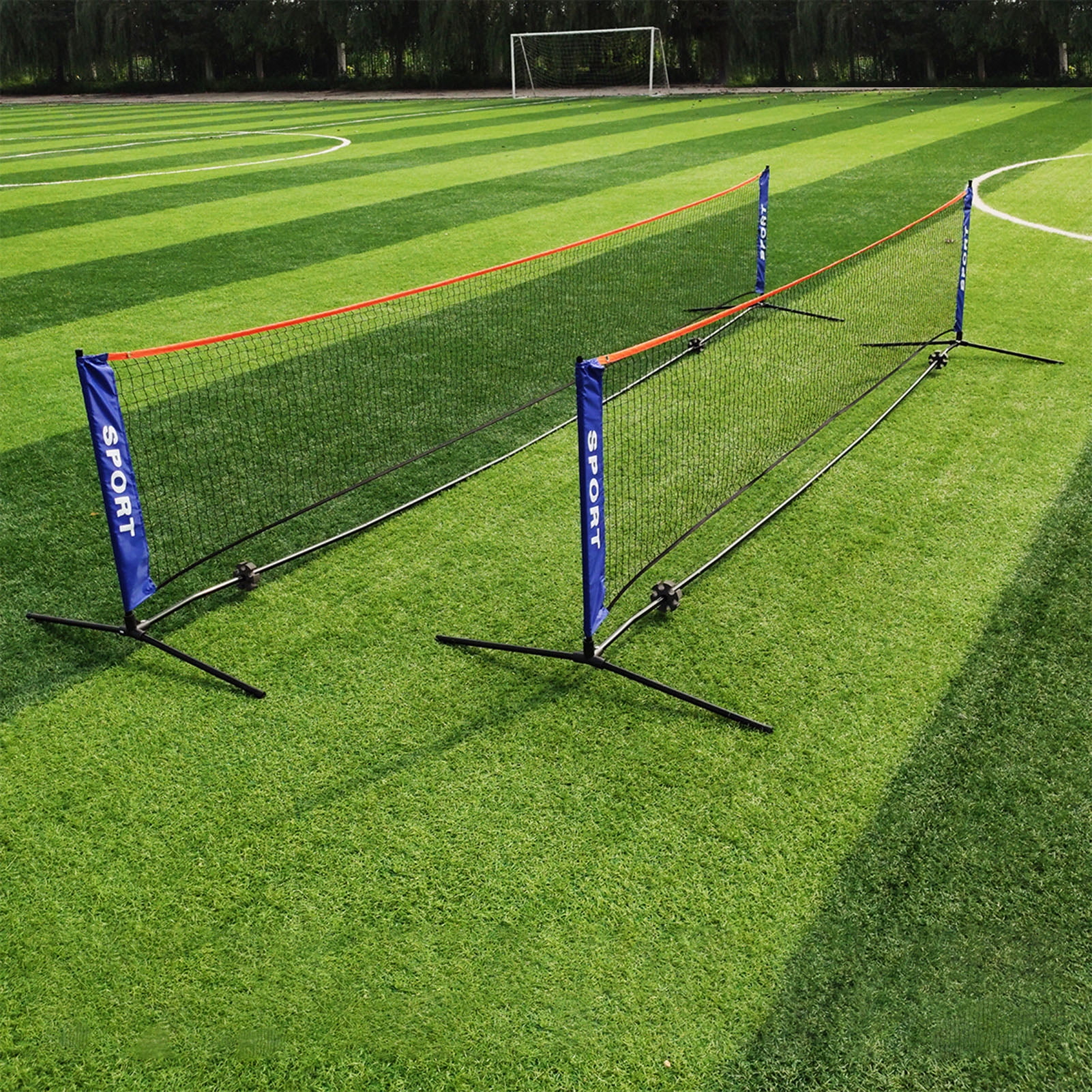 Badminton Net Thicker Foldable Easy Setup Nylon Sports Tennis Net for ...