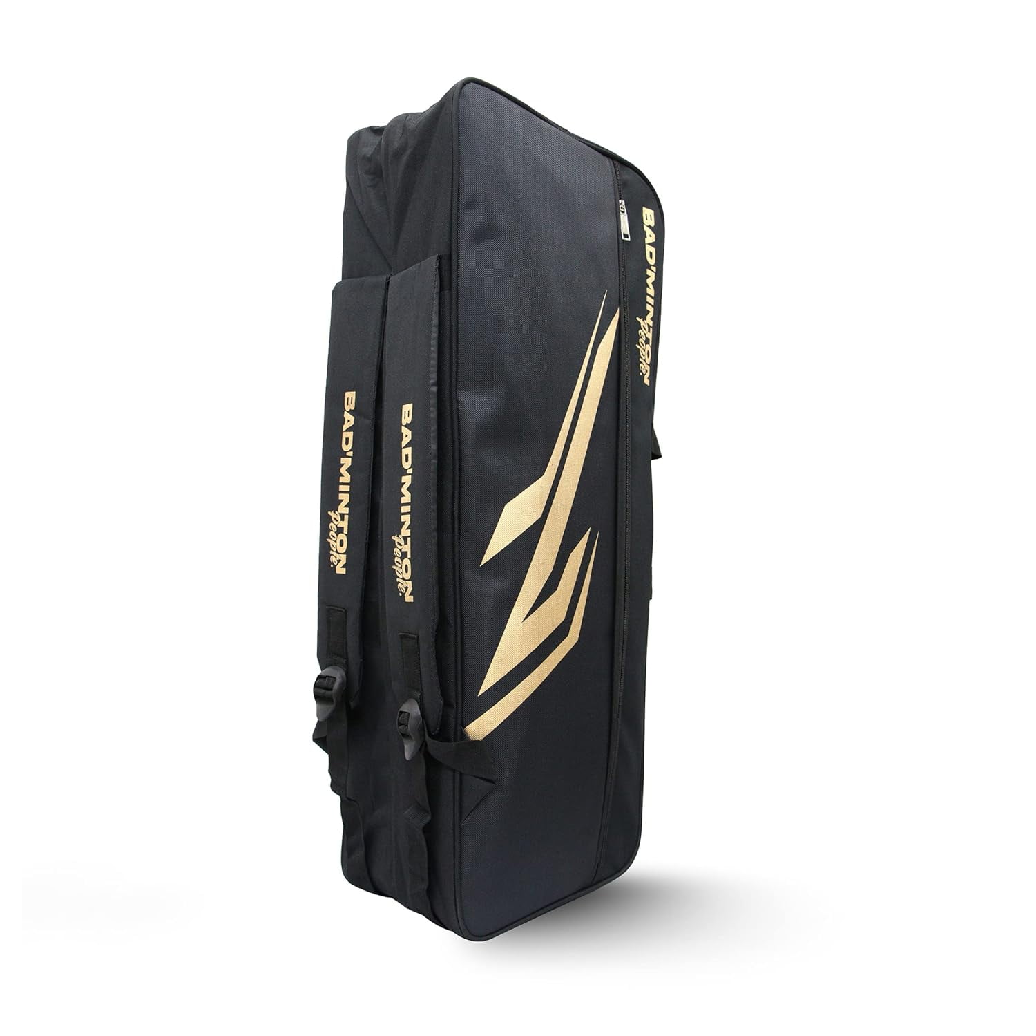 Badminton People Kitbag, Black | Double Zipper | Durable Polyester ...