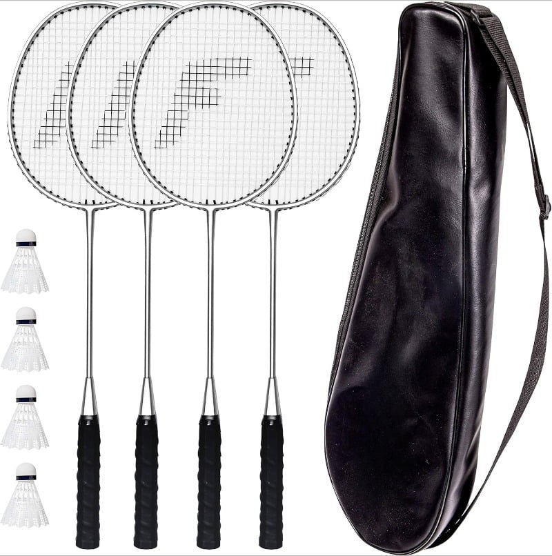 Badminton Racket + Birdie Set - New Replacement Badminton Equipment ...