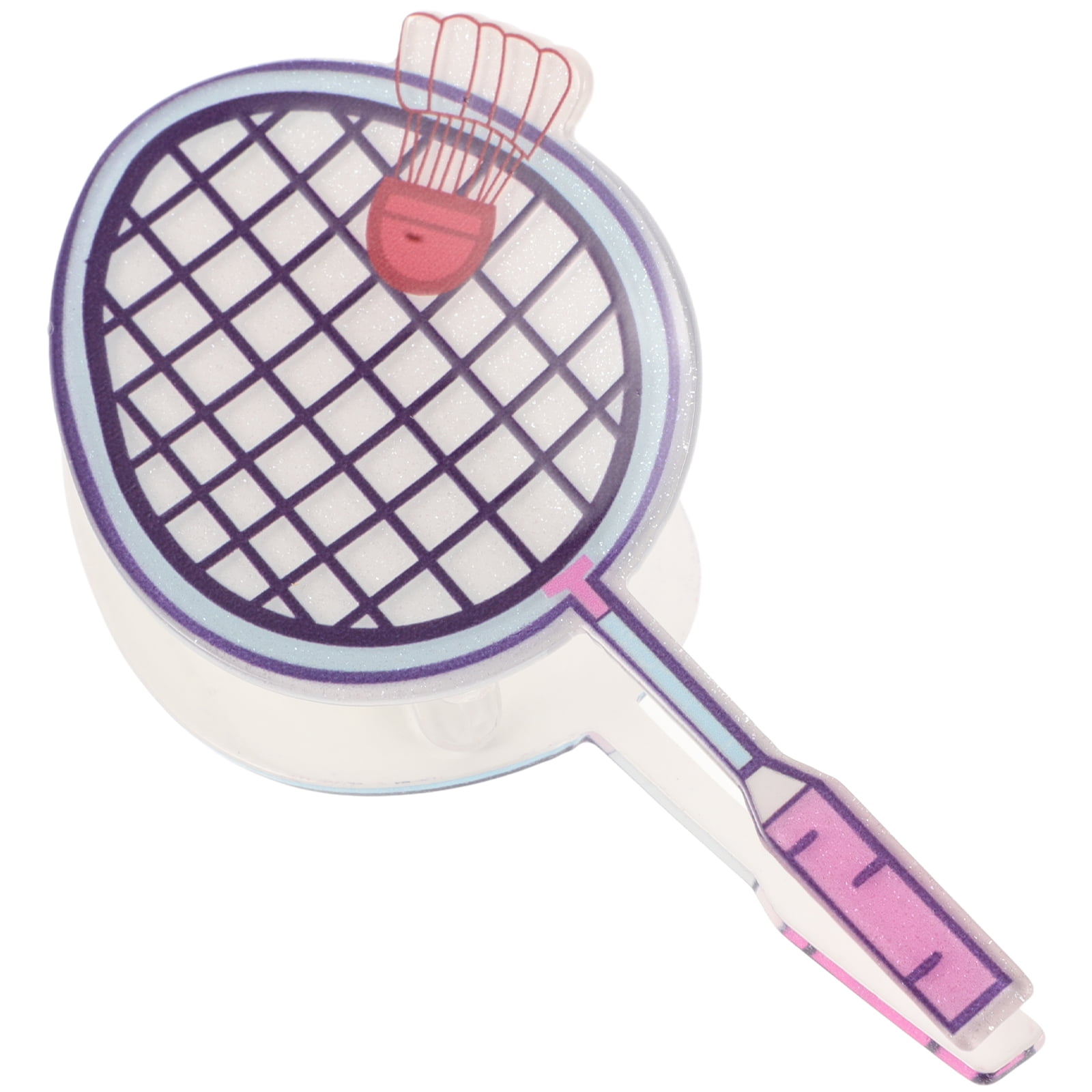 Badminton Racket Hair Claw Clip Clips Bobby Pins for Women Barrettes ...