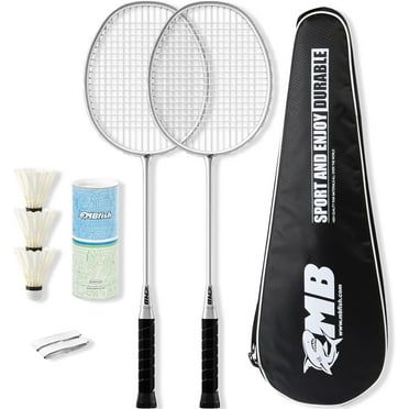 2 Sets of Badminton Racket Beginner Training Outdoor Sports Leisure ...