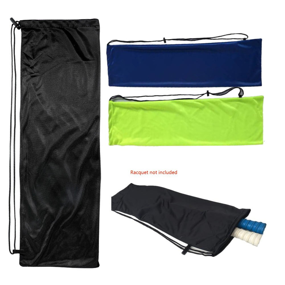Badminton Racket Storage Bag Tennis Racket Cover Storage Case Pouch ...