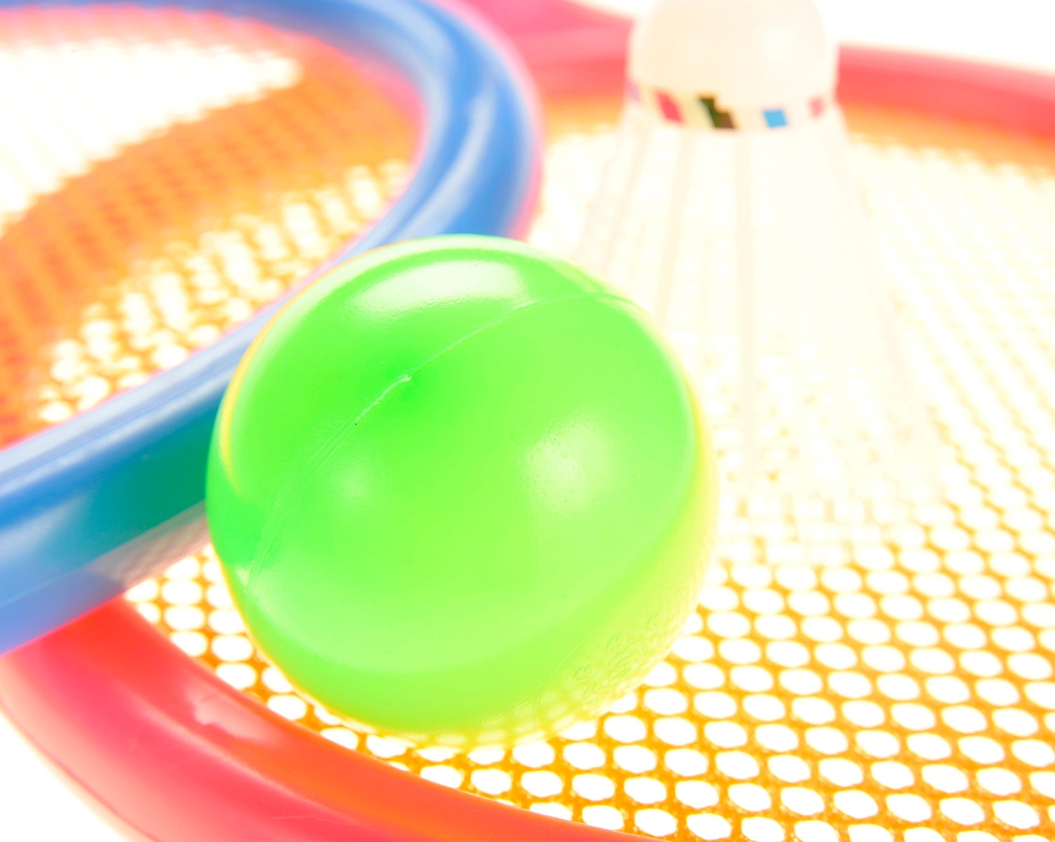 Badminton Set For Kids With 2 Rackets, Ball And Birdie - Walmart.com