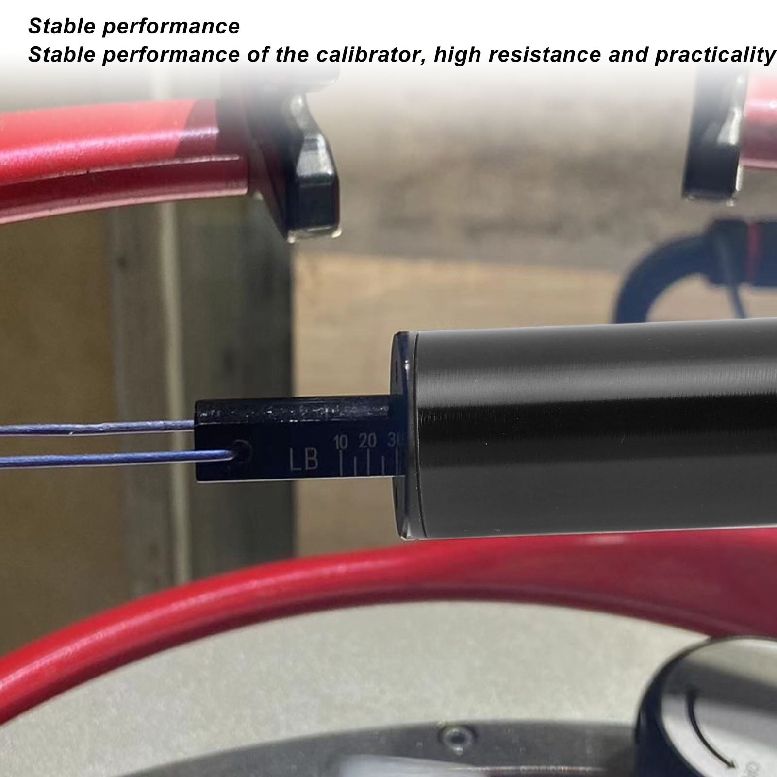 Badminton/Tennis Racket Tension Gauge, Calibrator Up To 100lbs ...