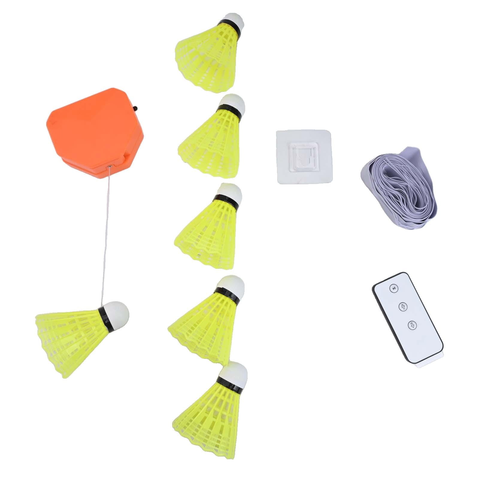 Badminton Trainer Self-study Indoor Exercise with Shuttlecock Practice ...