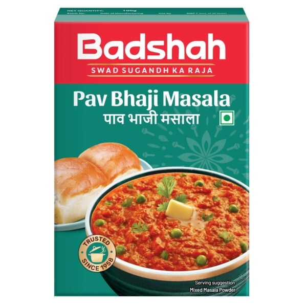 Badshah Mumbai Pav Bhaji Masala 3.5 oz box Pack of 3 - Walmart.com