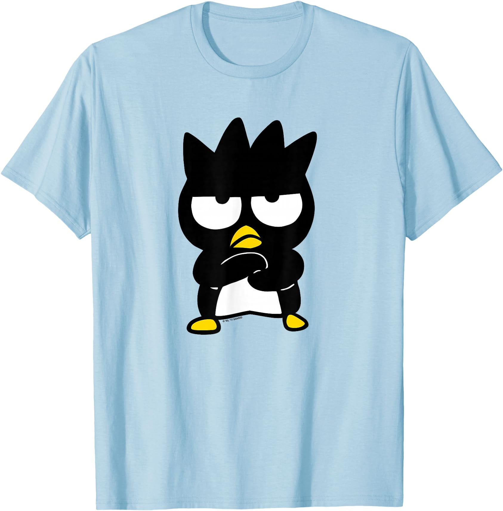 Badtz Maru Attitude DTG Print Unisex T-Shirt,Light Blue Color,Size 3XL ...