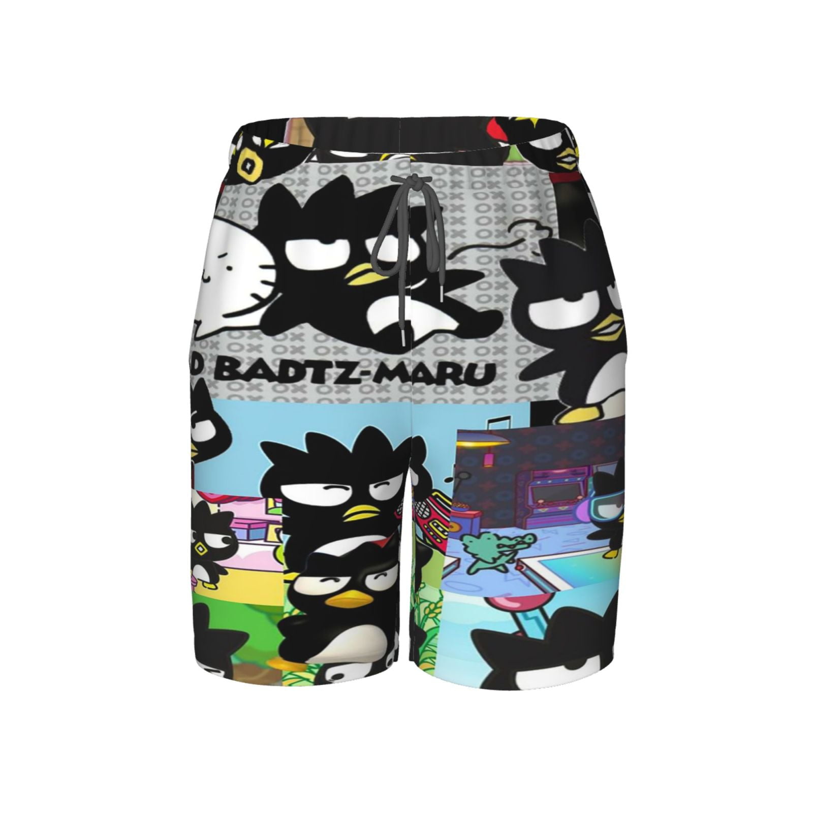 Badtz Maru Boys Swim Trunks Quick Dry Boards Shorts For Kids Beach Swim ...