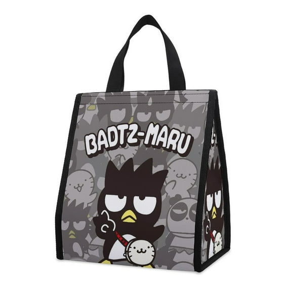 Badtz Maru Insulated Lunch Bag Lunch Box Container Bag Reusable Lunch ...