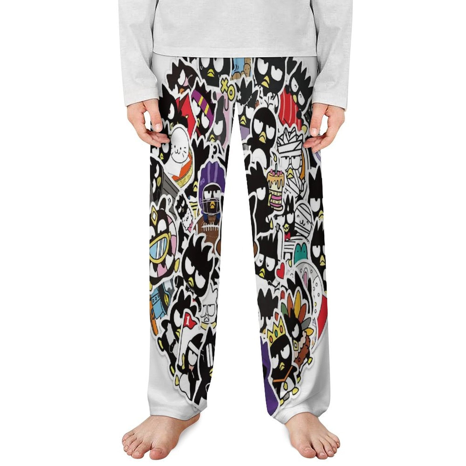Badtz Maru Pajamas Bottom Cartoon PJS Pants Sleepwear for Boys Girls ...