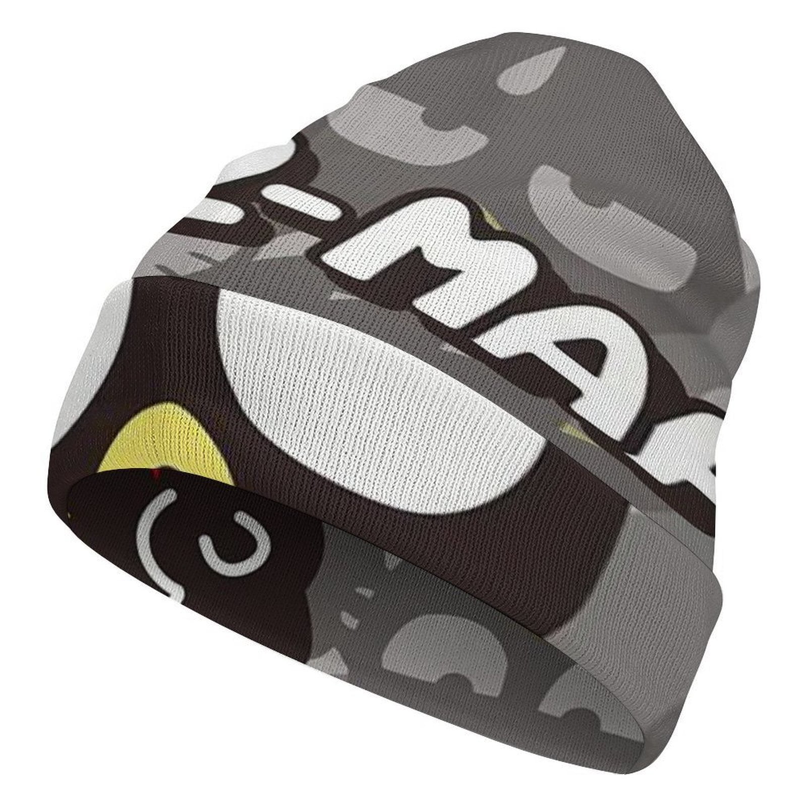 Badtz Maru Winter Beanie Hats for Men Women, Warm Cozy Knitted Cuffed ...