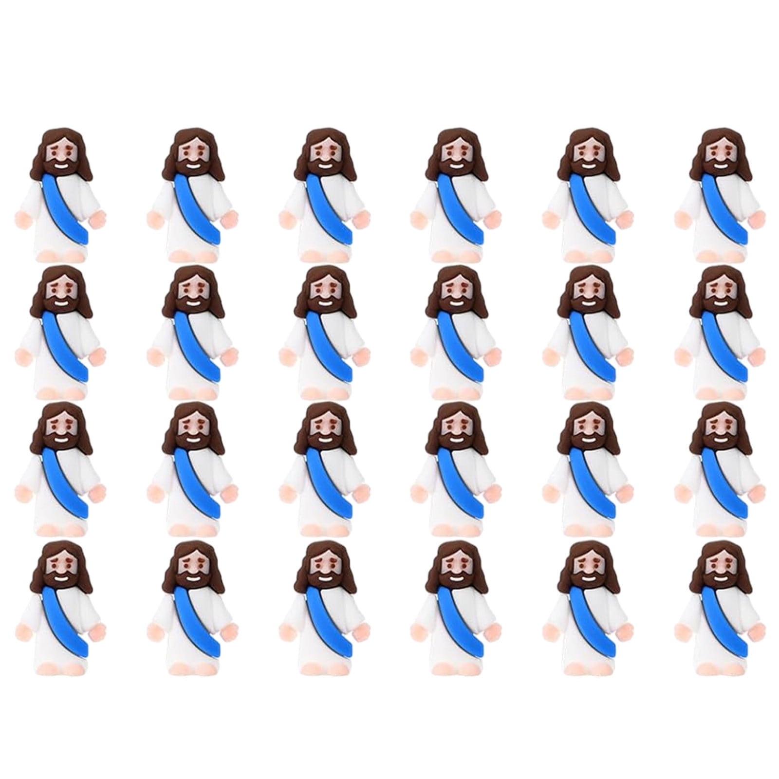 BadyminCSL 24 Pcs Toys Religious Figurines Gifts Classic Christ ...