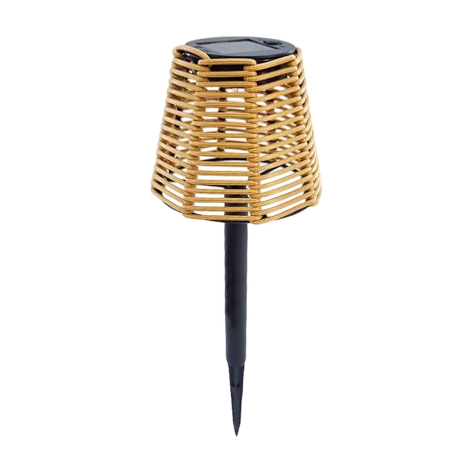 BadyminCSL 36x11x11cm Warm Wrought Iron Solar Stake Lights, Outdoor ...