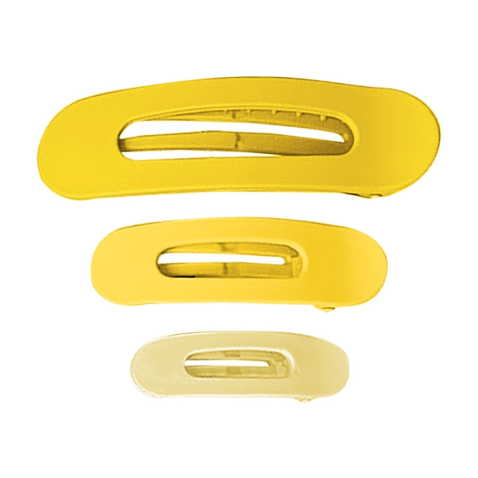 BadyminCSL 3PCS Flat Claw Clips Lay Down Claw Clips for Women Flat Hair ...