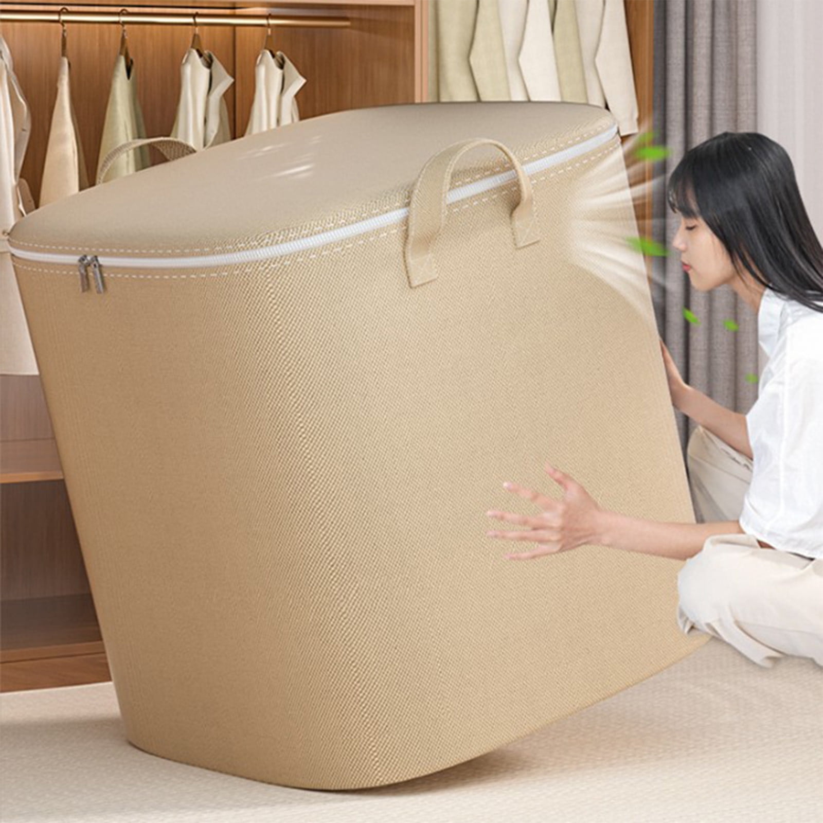 BadyminCSL Heavy Duty Storage with Reinforced Handles Extra Large ...