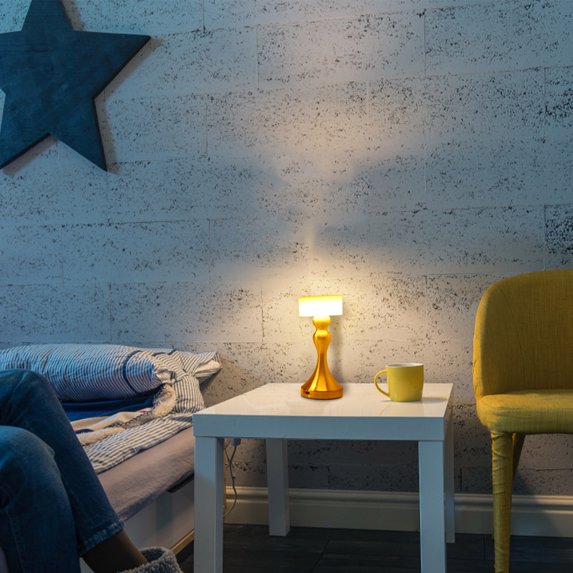 BadyminCSL Luxury Restaurant Bar Table Lamp Romantic Bedroom Lamp USB ...
