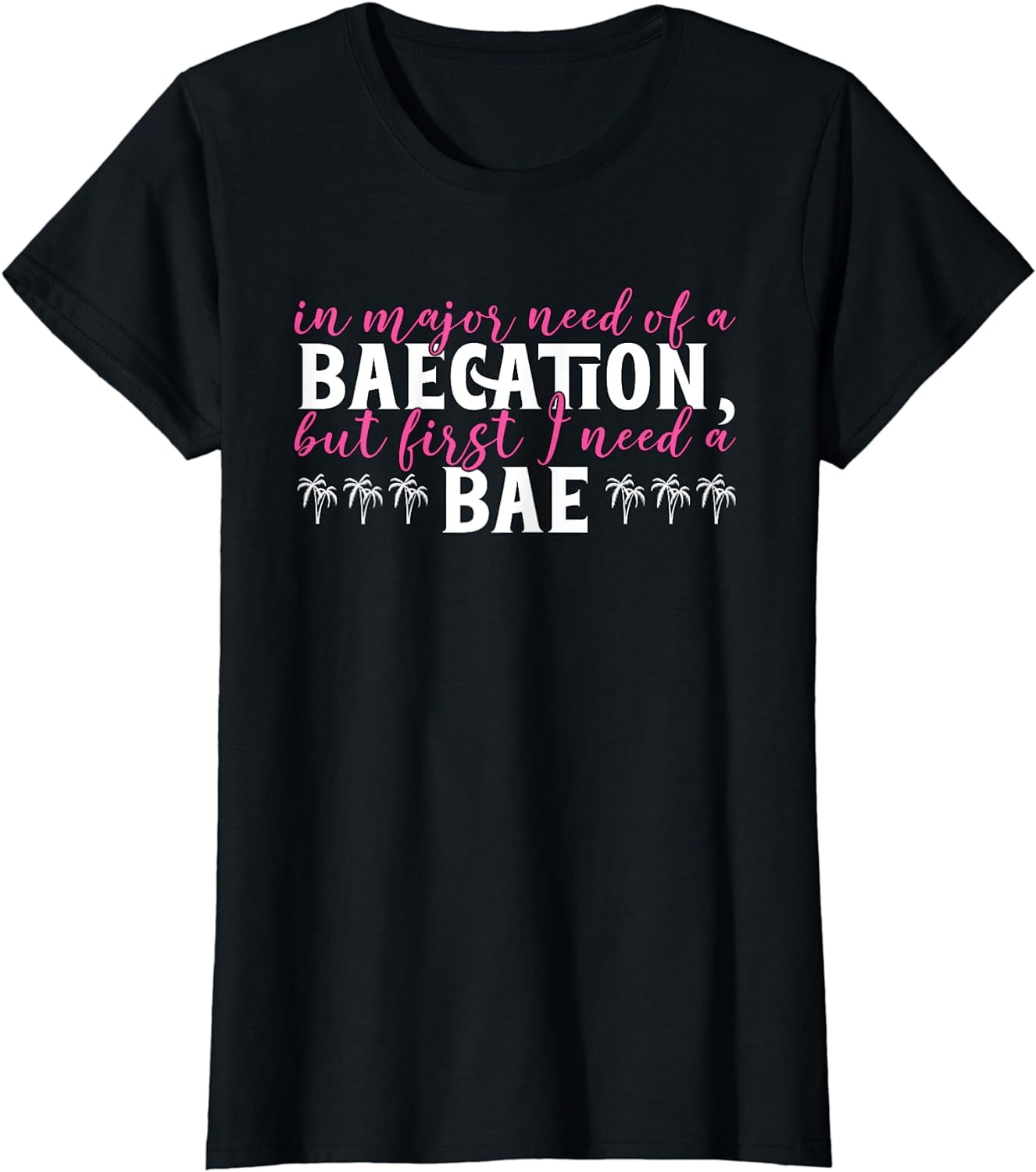 Bae Cation Couples Matching Cruise Vacation Baecay Baecation T-Shirt ...