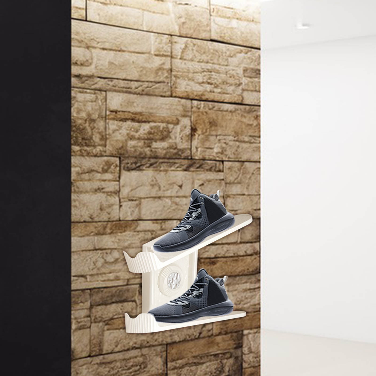 Baeitkot Punch-Free Wall-Mounted H-Type Sturdy Levitating Shoe Wall ...