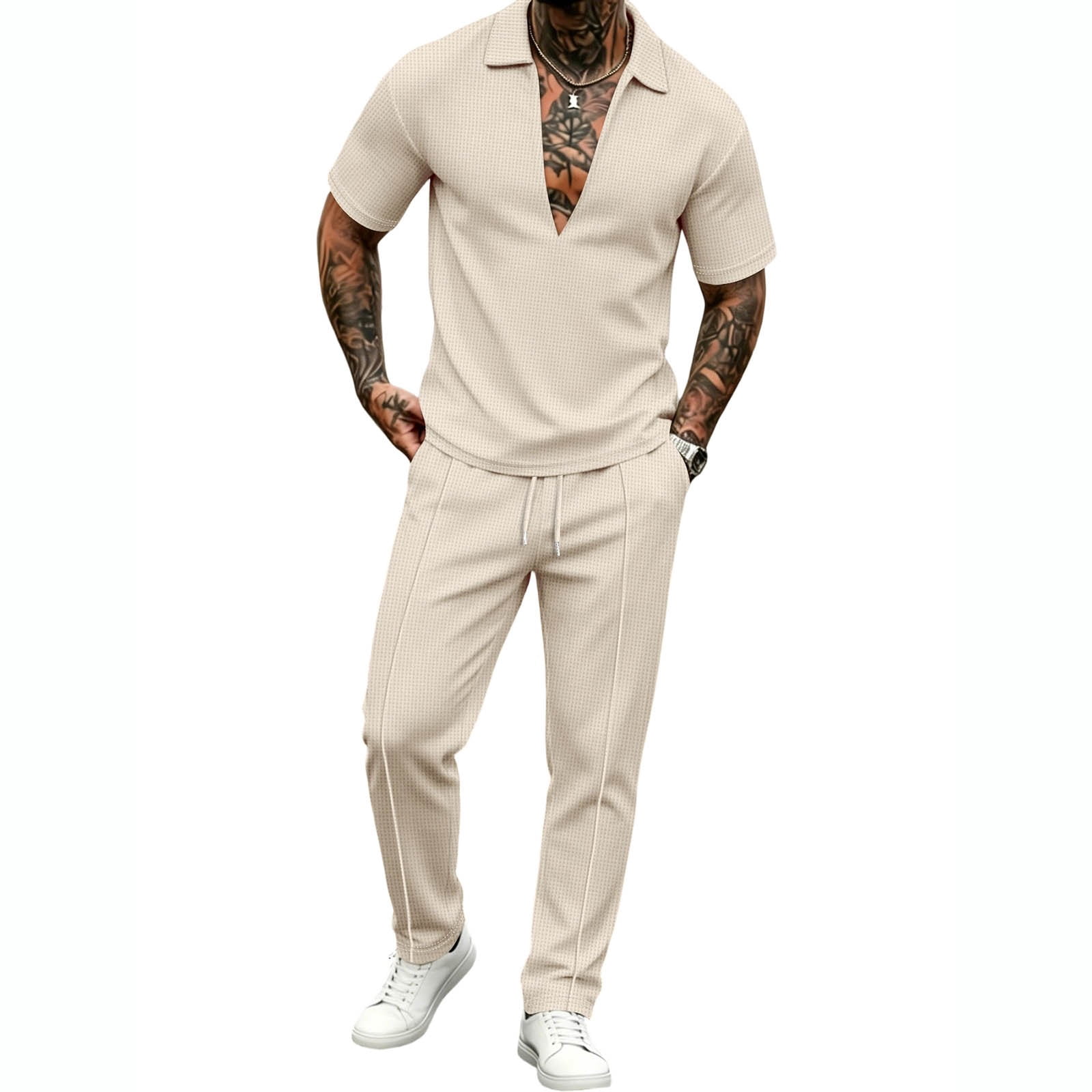 Baeitkot Summer Men's Casual Sports Pullover Summer Men's Casual Sports ...