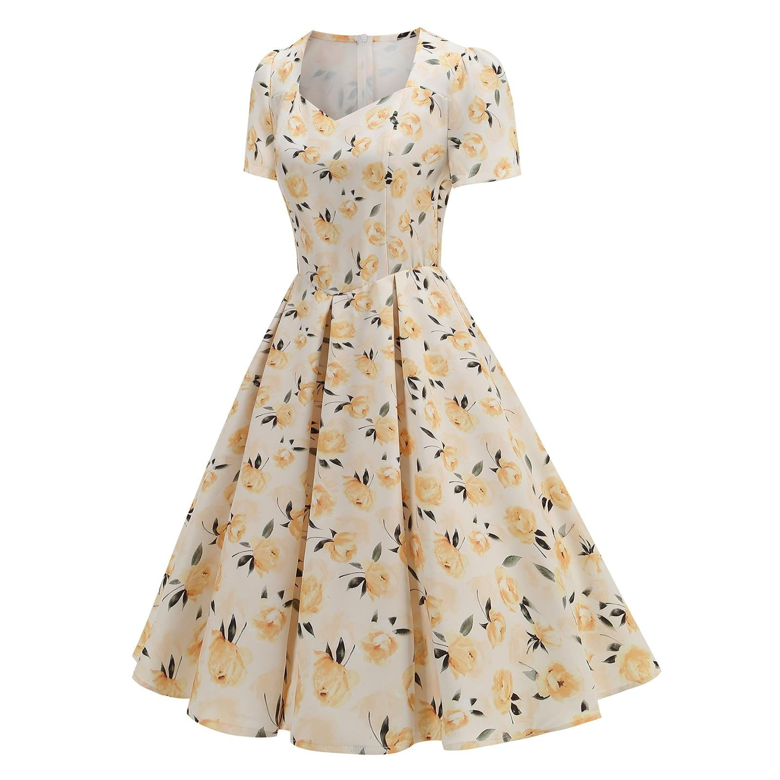 Baeitkot Women Summer Printed Dress Women's Parent-Child Floral Style ...