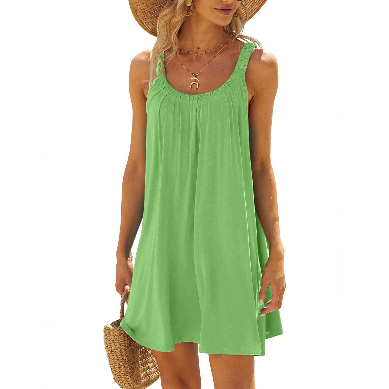 Baeitkot Women's Beach Dress Bikini Beachwear Coverups Casual Vacation ...