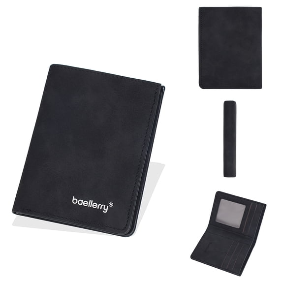 Baellerry New Short Men Wallet Small Card Bags Photo Holder Thin Male ...