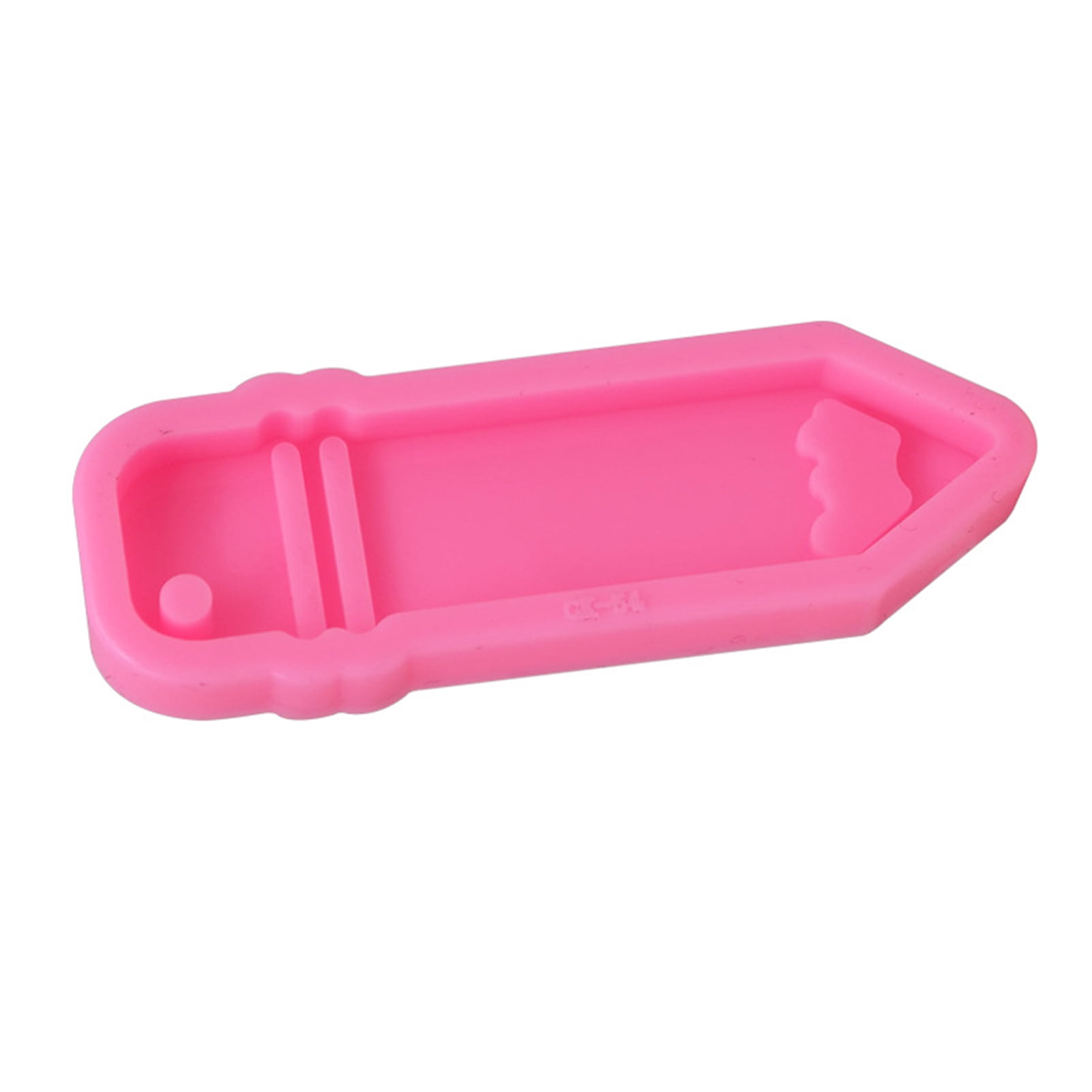 Baellert DIY Epoxy Silicone Pen Pencil Key Chain Shape Cake Fondant ...