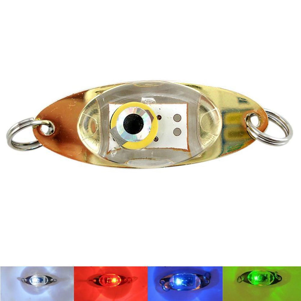 Baellert Eye Shape Night Fishing Underwater Fish Lure LED Flashing ...