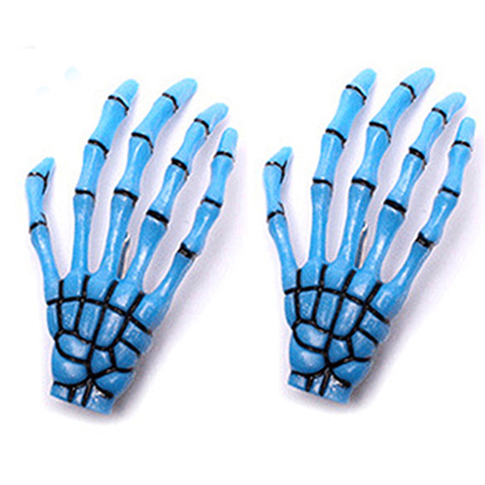 Baellert Fashion Punk Skull Paw Hairpin Exaggerated Skull Bone Hand ...