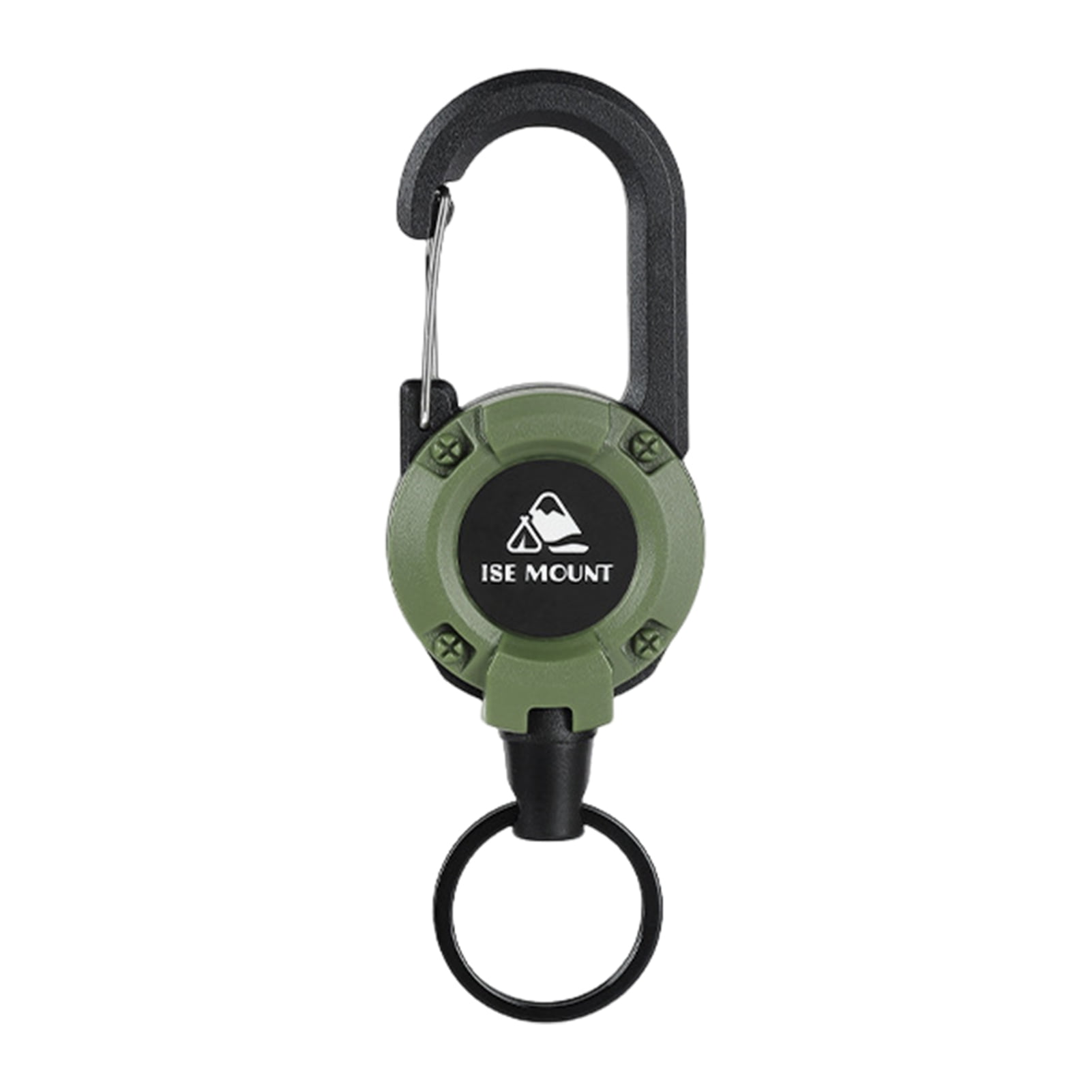 Baellert Retractable Key Chains with Carabiner & 60cm Extendable Steel ...