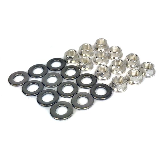 Baer Brakes 2000028 Rotor Hardware, NAS Hex Locking Nuts & Washers - 12 ...