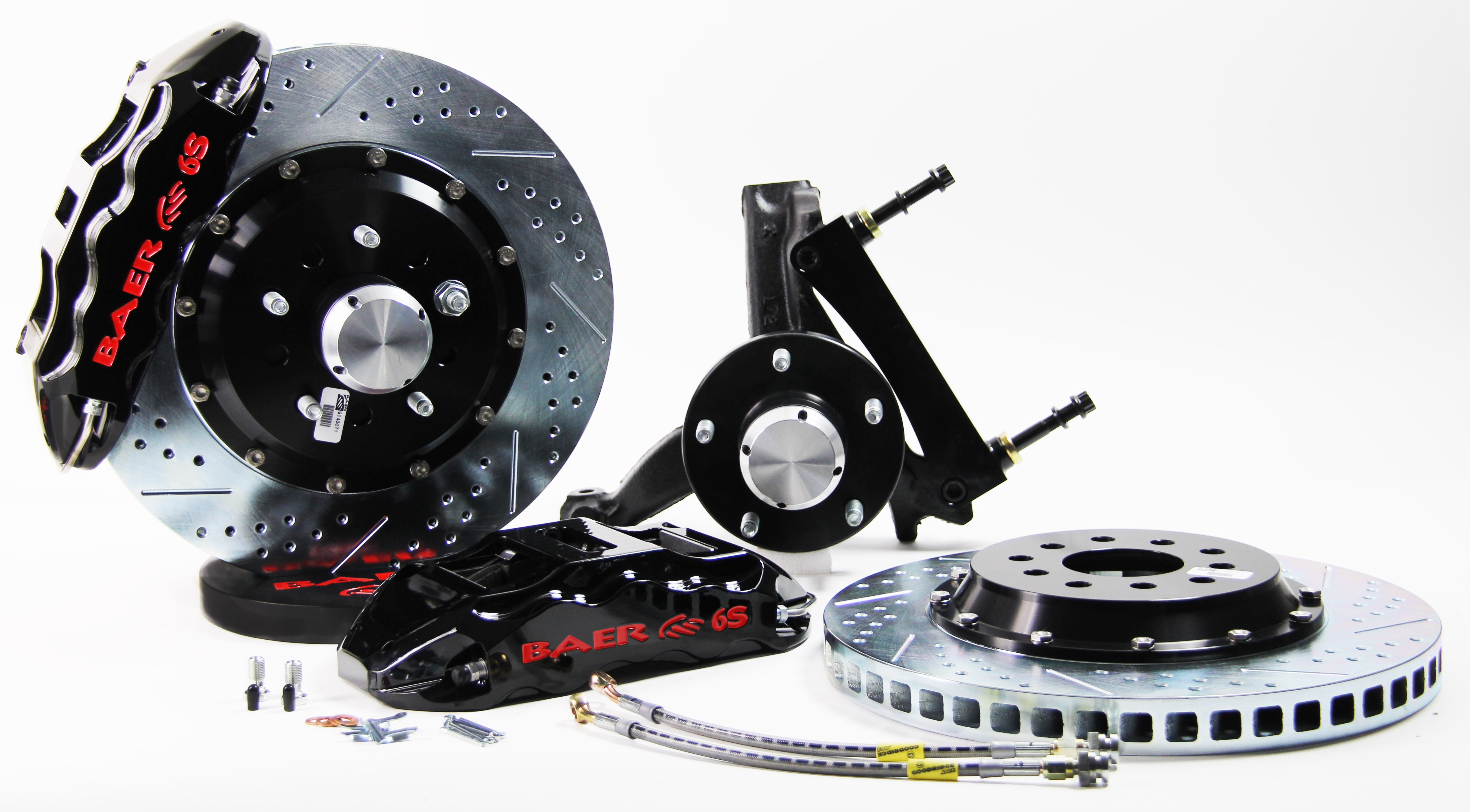 Baer Brakes 4301087B 14" Extreme+ Front Brake Kit - Black - Walmart.com