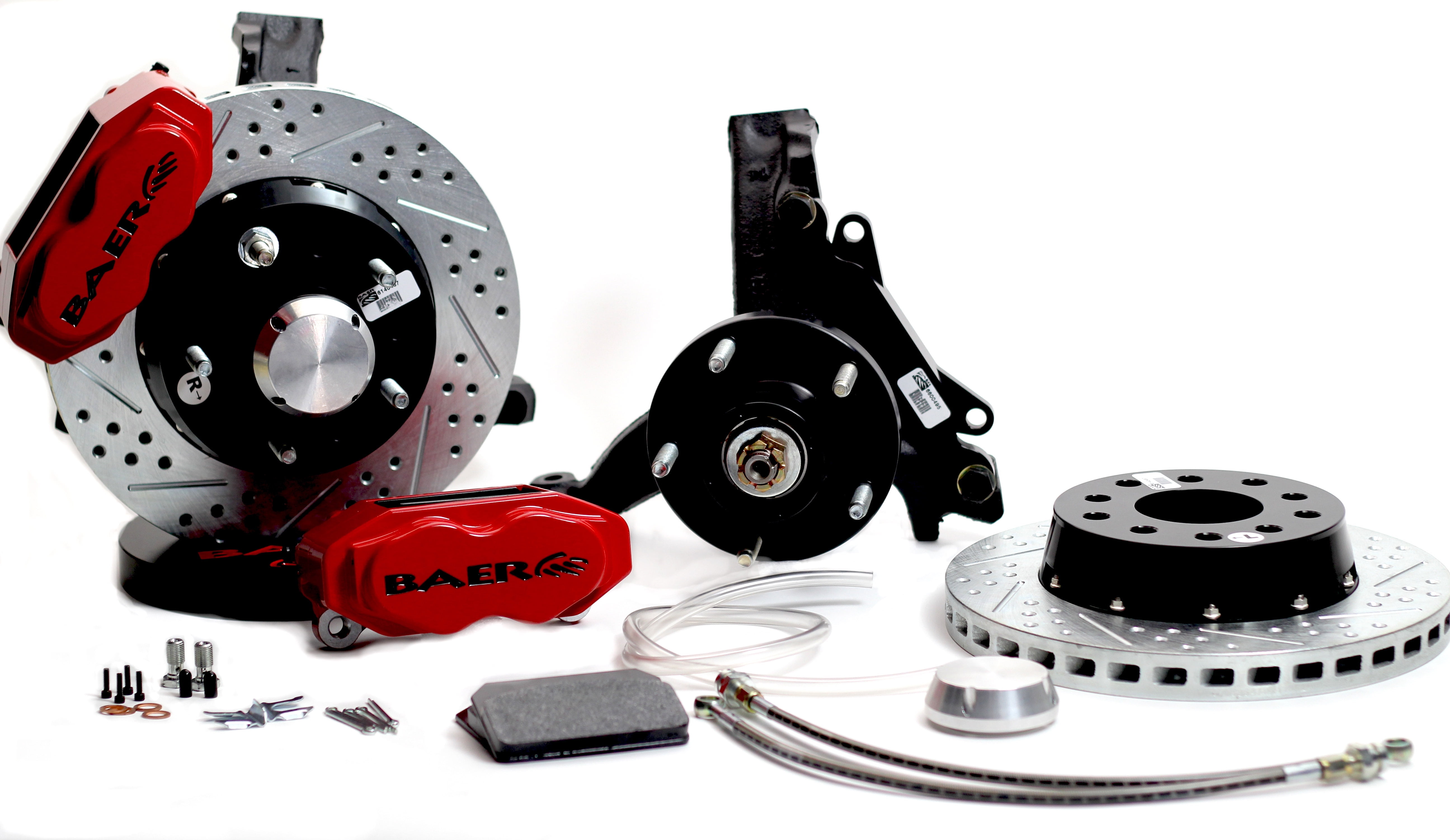Baer Brakes 11" SS4+ Front Brake Kit, Black, SDZ, Std. Studs - Walmart ...