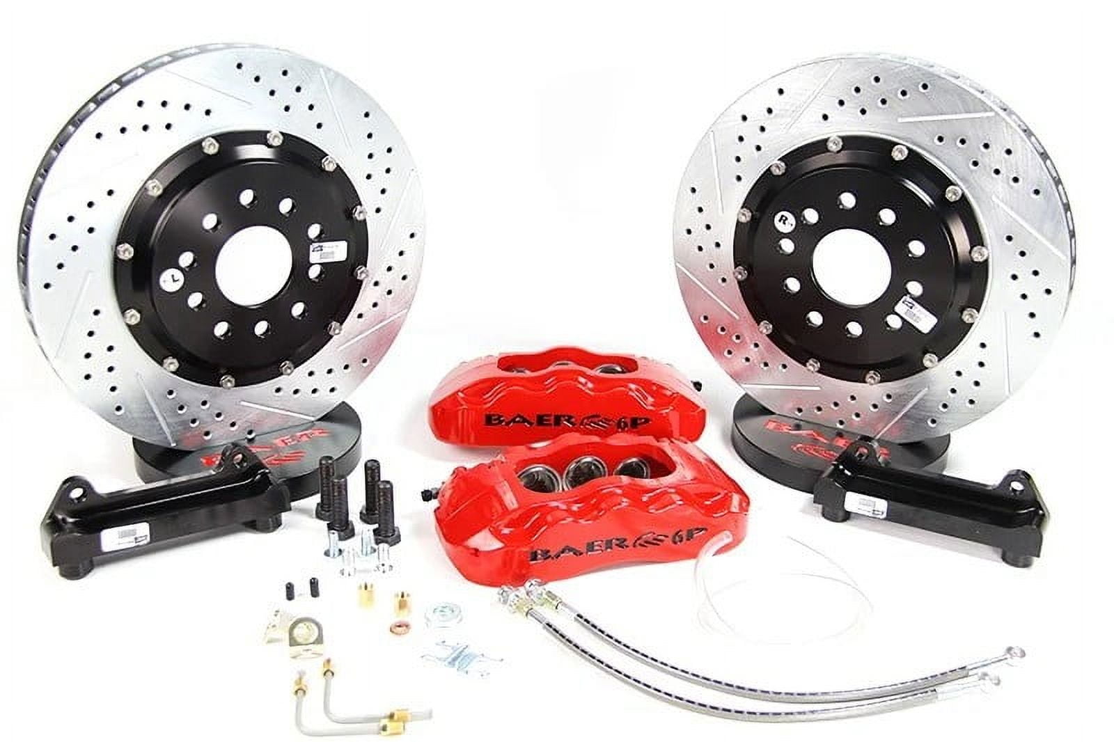 Baer Brakes 4301570S 14" Pro+ Front Brake Kit, Silver, SDZ - Walmart.com