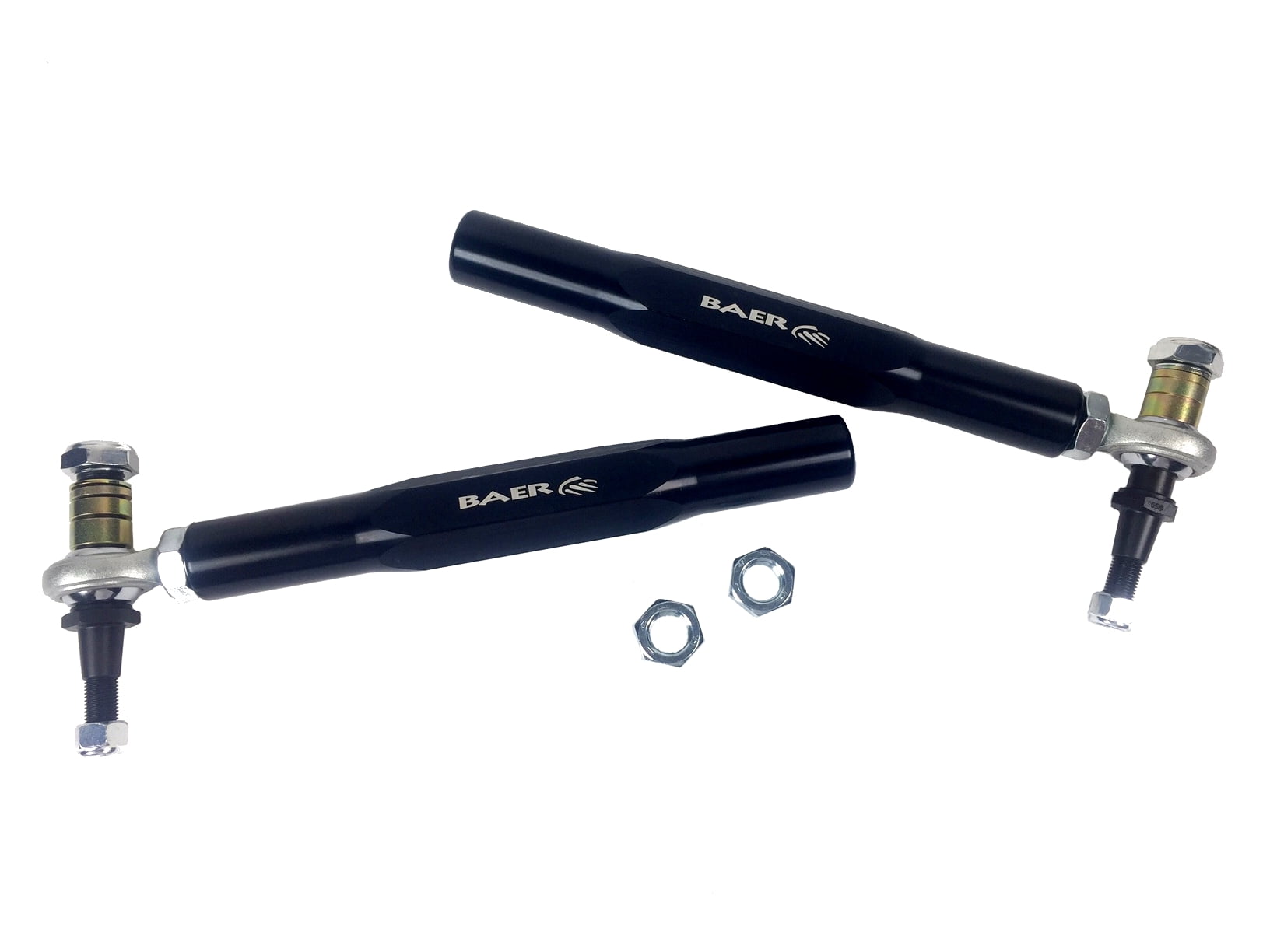 Baer Brake Adjustable Tie Rod Ends for Axle Conversion Installation ...