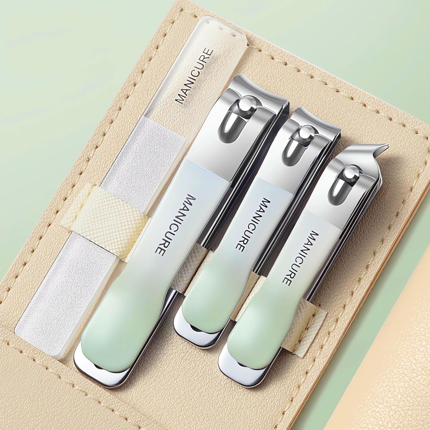 Baethan4 Pcs Nail Clippers Set Large Toe Nail Clippers Kit Sharp ...