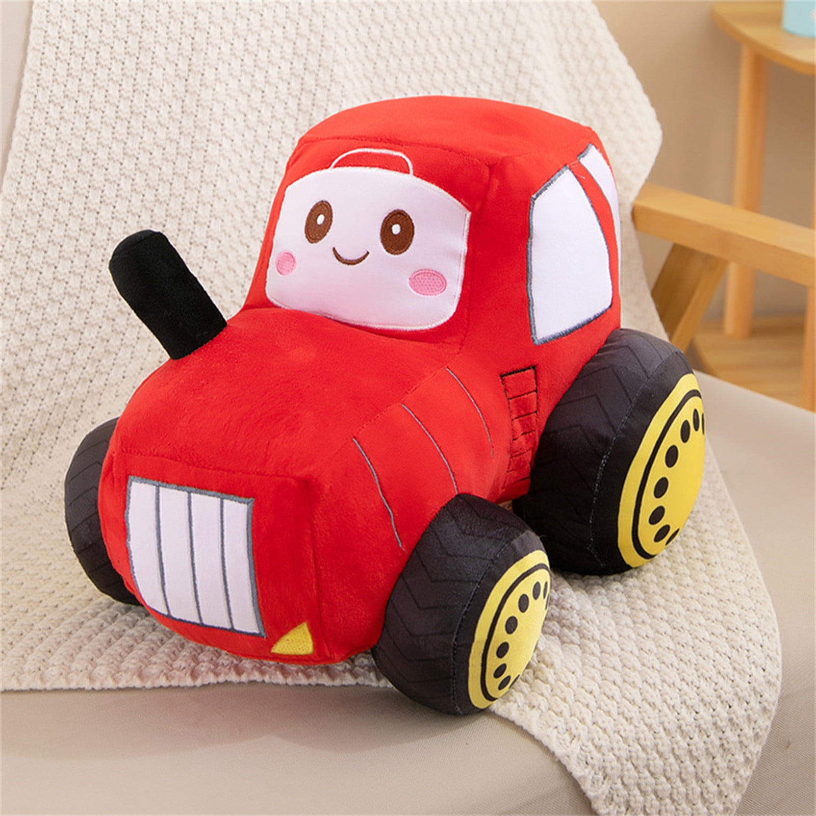 Baetikot Cute Car Model Plush Toy Car Shaped Plush Cushion Birthday ...