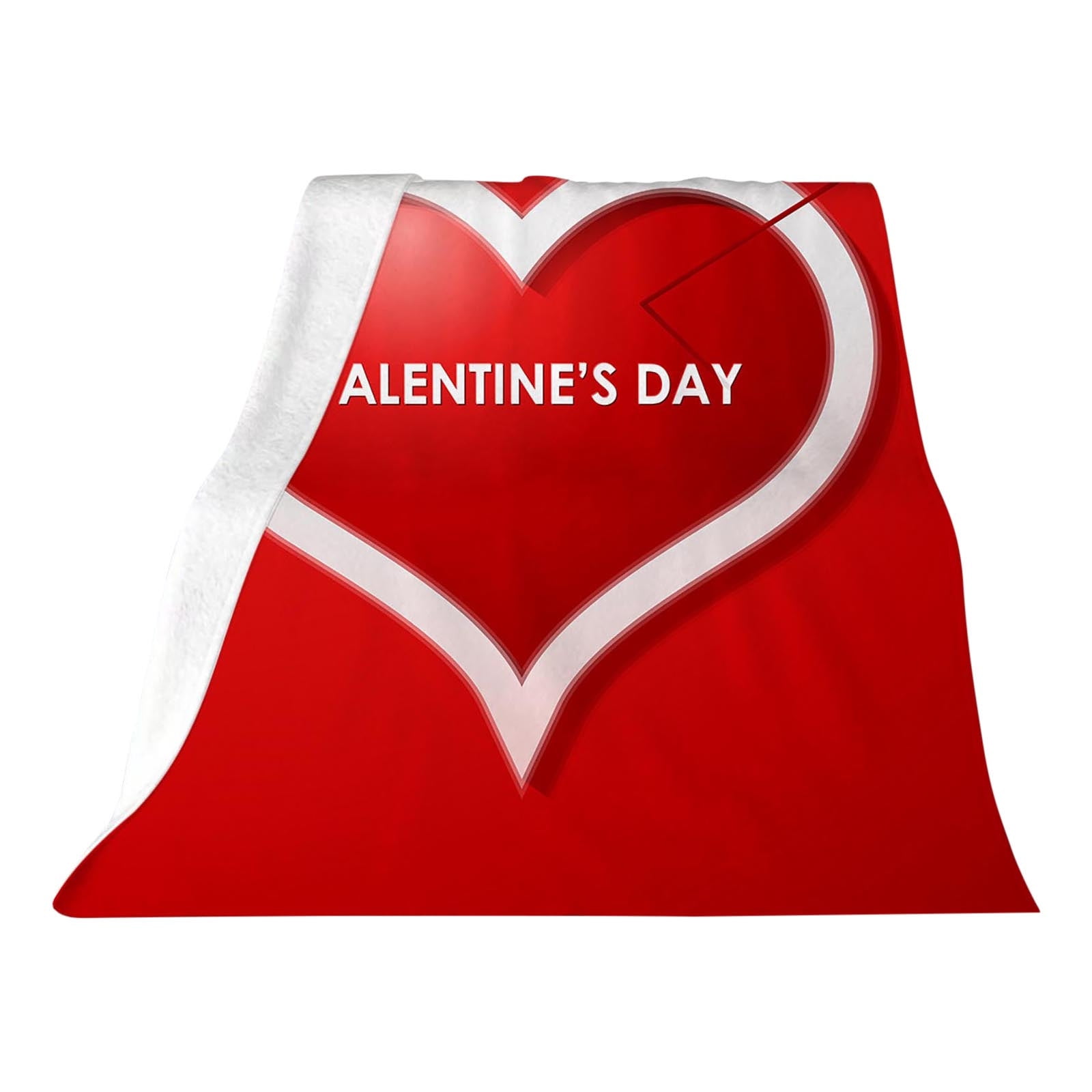 Baetikot Valentine's Day Love Plush Fleece Blanket, Soft Cozy Throw for ...