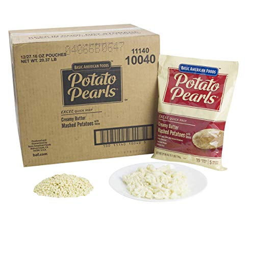 Baf Potato Pearls Potato Excel Creamy Butter With Skins, 27.16 oz ...